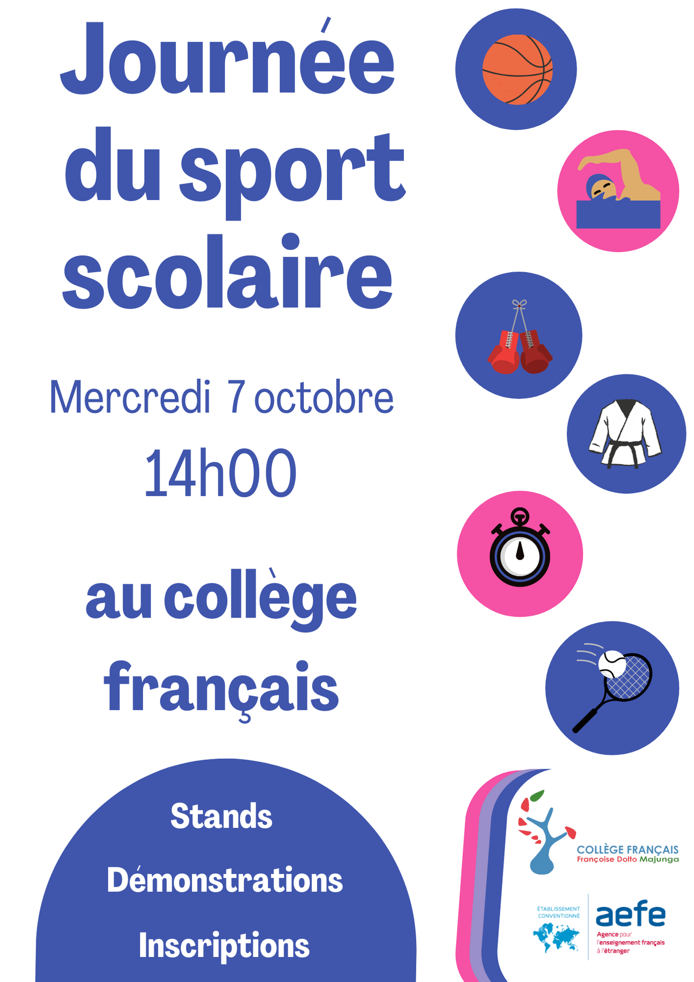 2ème édition : Journée du sport scolaire - Collège français de Majunga